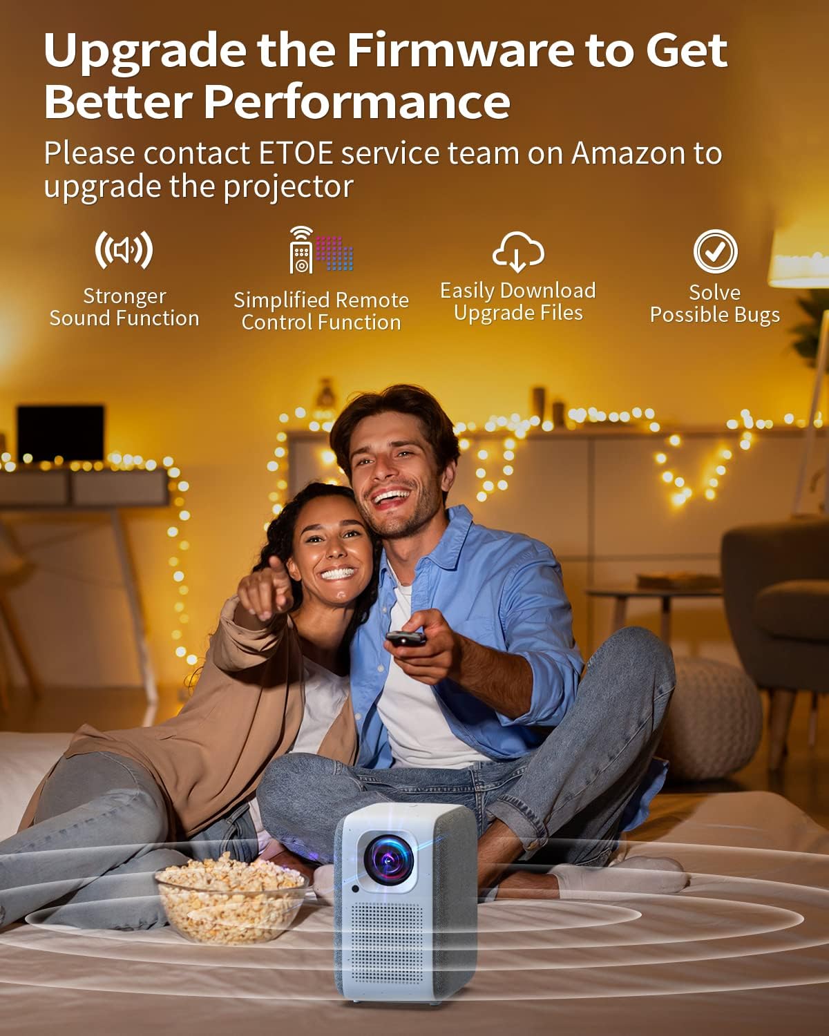 ETOE Projector: ETOE E2 Pro HDTV LCD