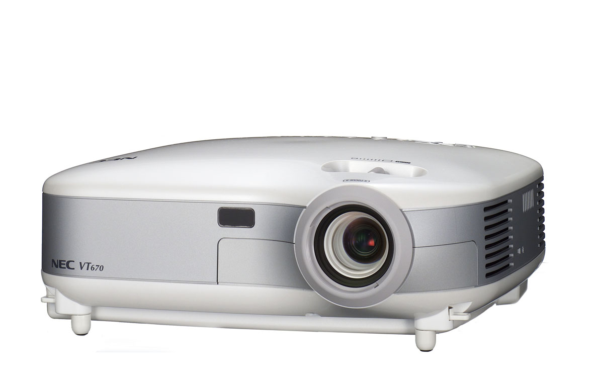 Nec Projector: Nec VT670/K XGA LCD