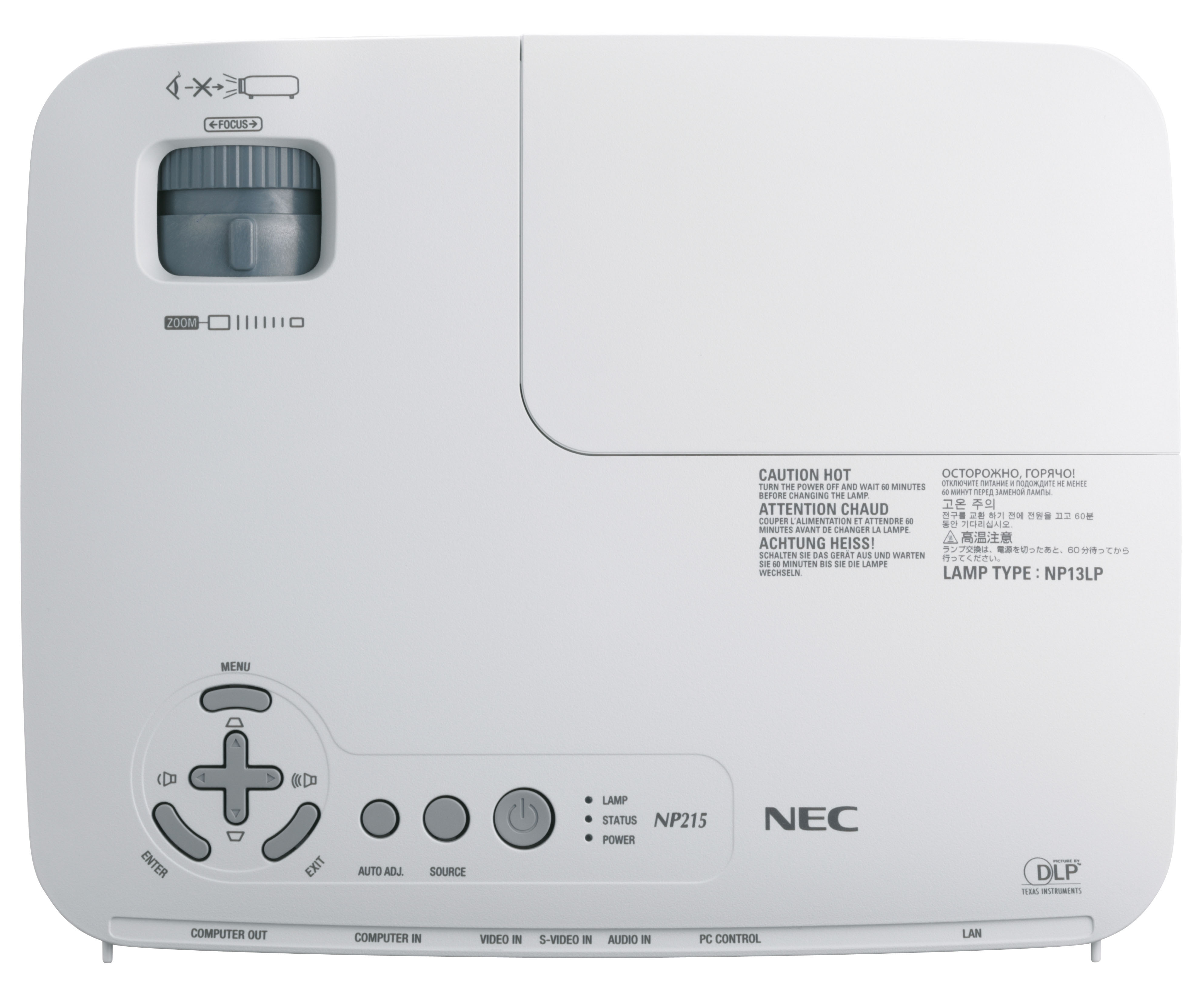 Nec Projector: Nec NP110 SVGA DLP