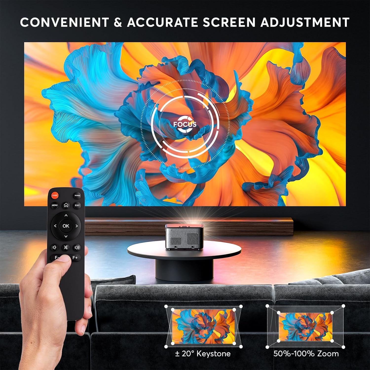 PANSEBA Projector: PANSEBA AK-68 HDTV LCD