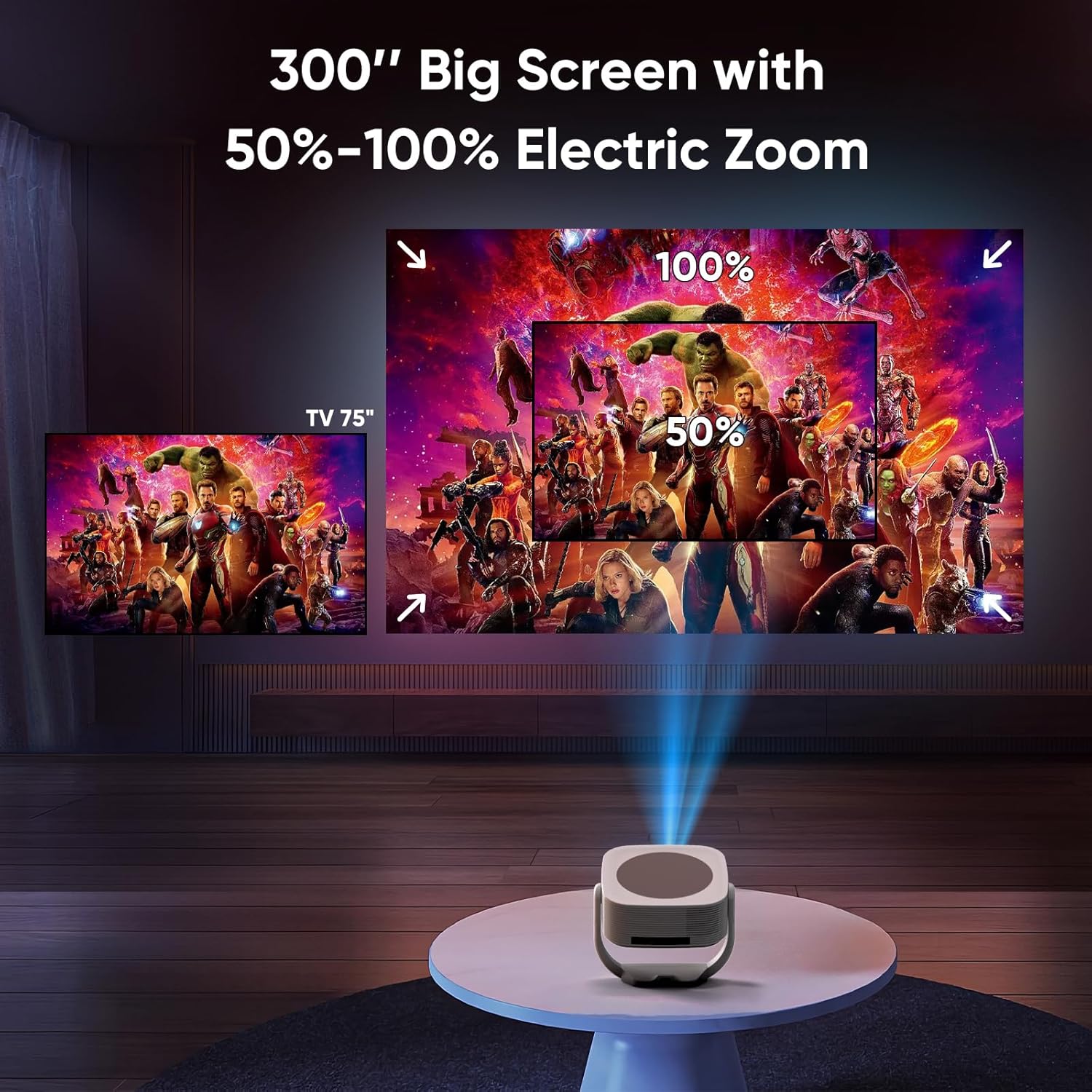 Puxinat Projector: Puxinat AK-73 HDTV LCD