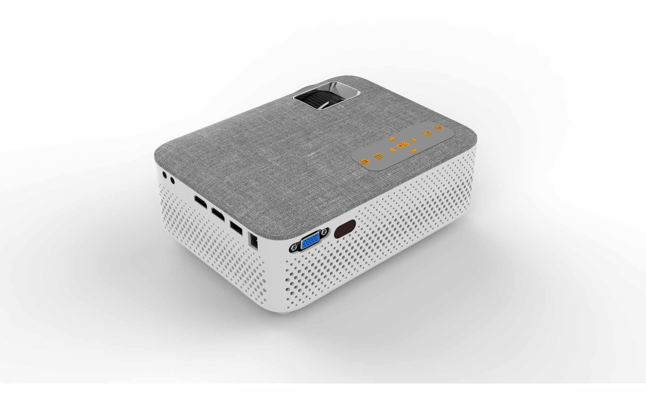 RCA Projector: RCA RPJ143-WHITE WVGA LCD