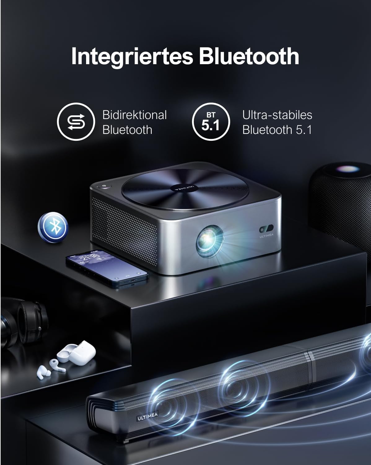 Ultimea Projector: Ultimea Apollo P40 HDTV 3D LCD