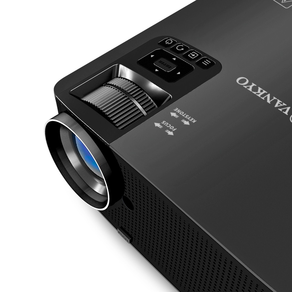 Vankyo Leisure 510 Black / White WXGA LCD Projector - 216 Lumen