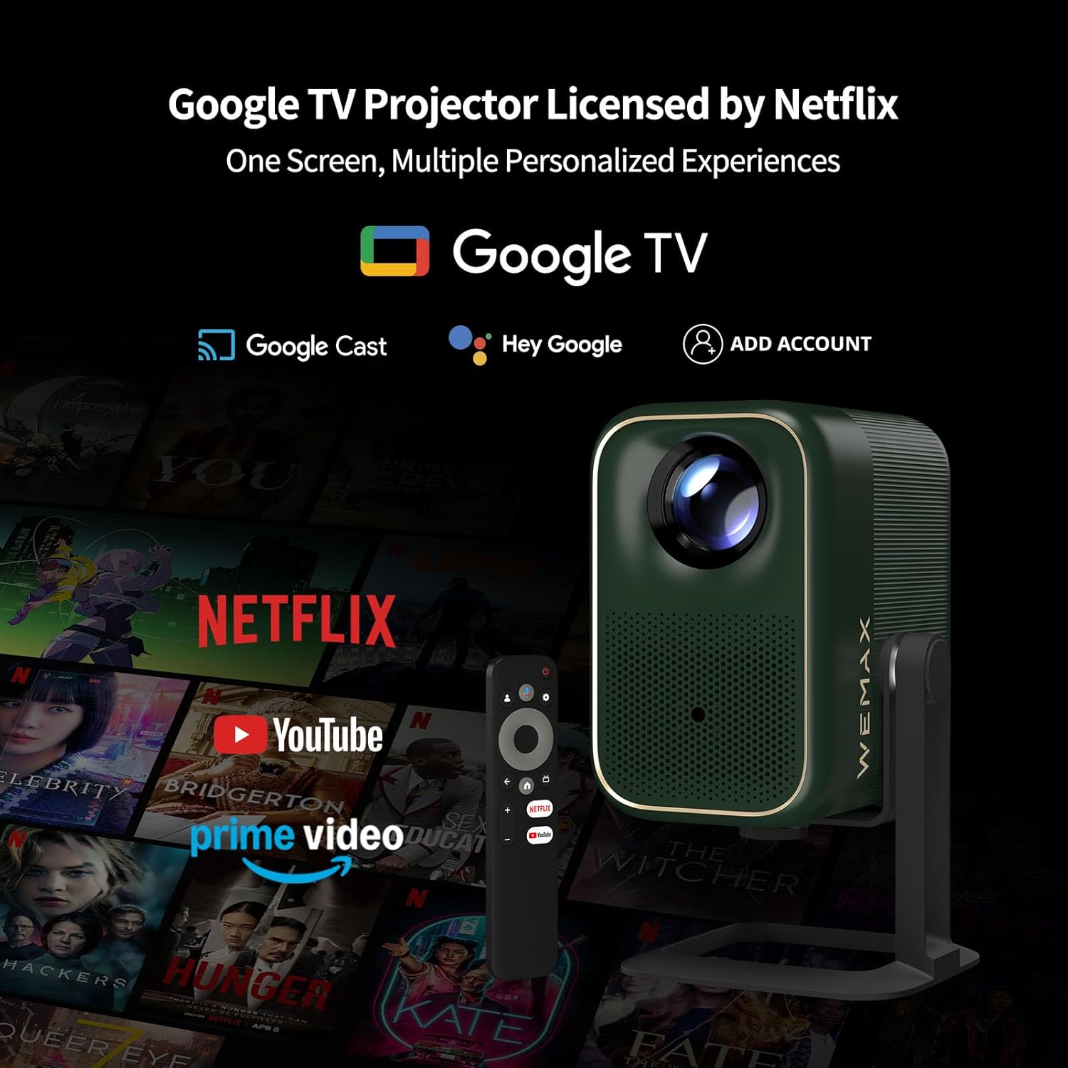 Wemax Projector: Wemax LCD Smart Projector HDTV LCD